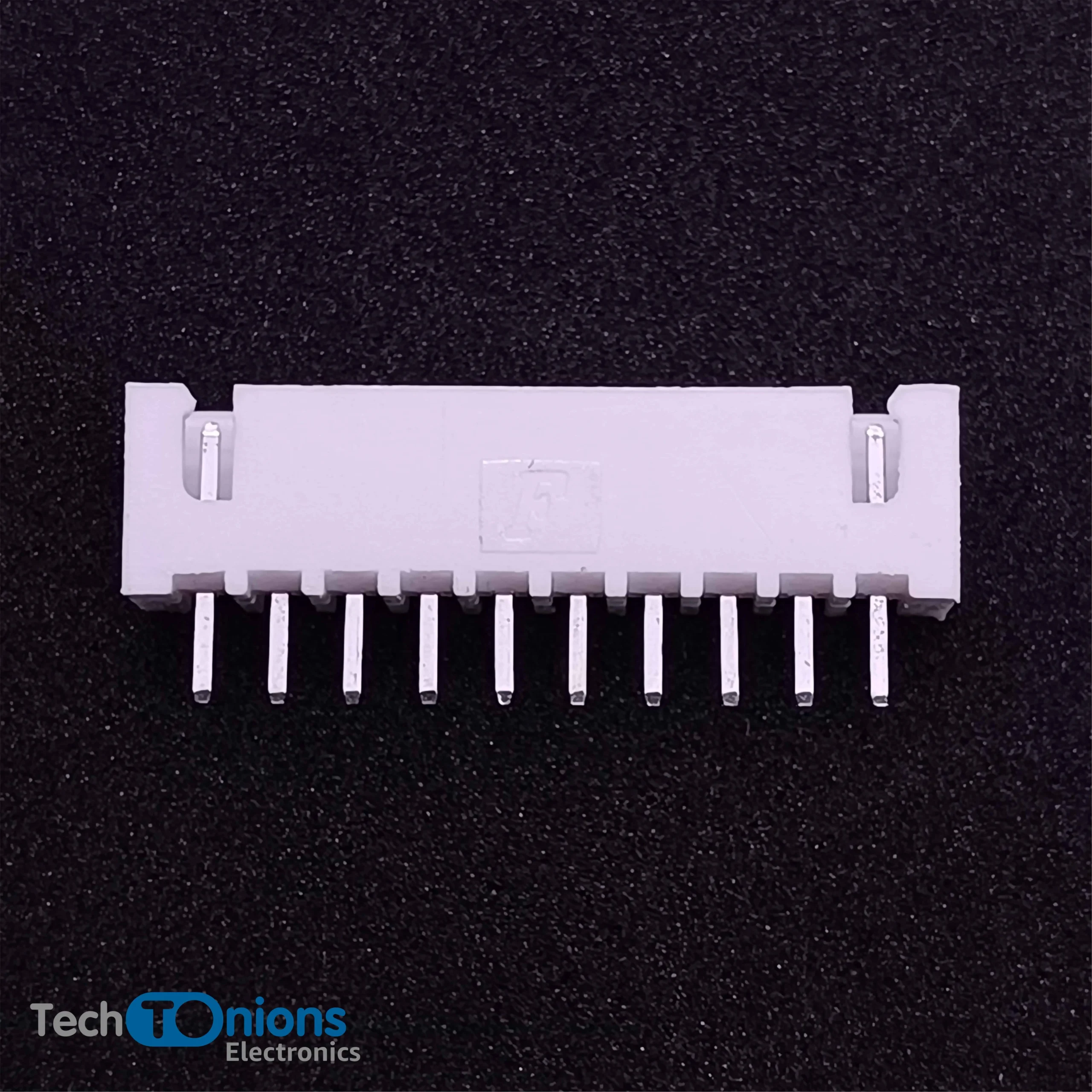 10 Pin JST XH Connector male – 2.5mm Top Entry Header - TechTOnions.com
